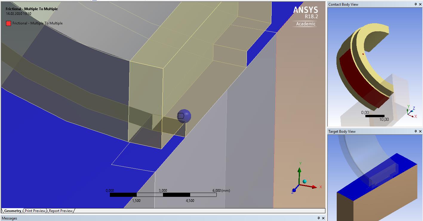 How to obtain better and accurate results for contact stress case