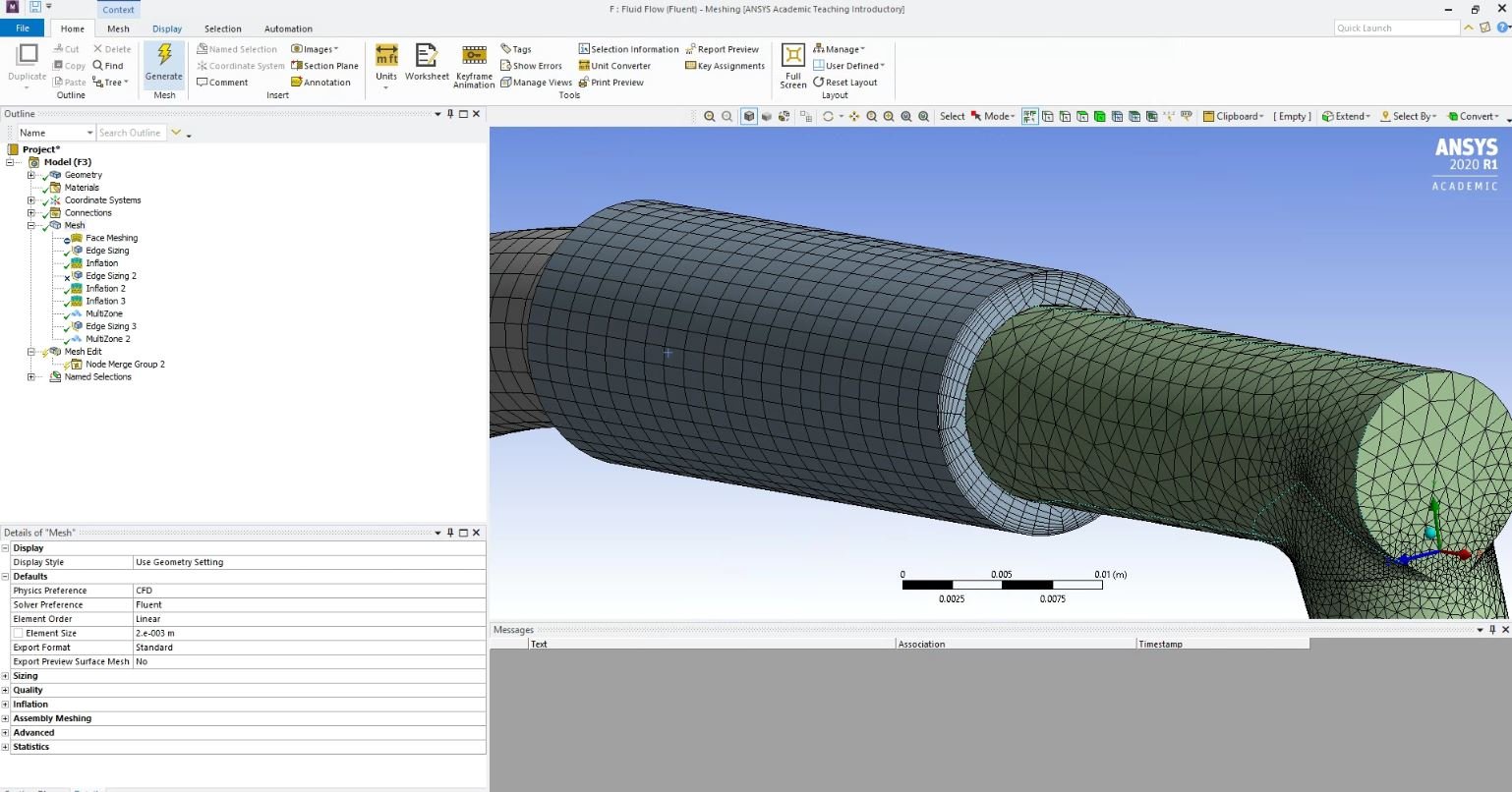Shared topology but mesh not merged — Ansys Learning Forum Shared topology but mesh not merged — Ansys Learning Forum