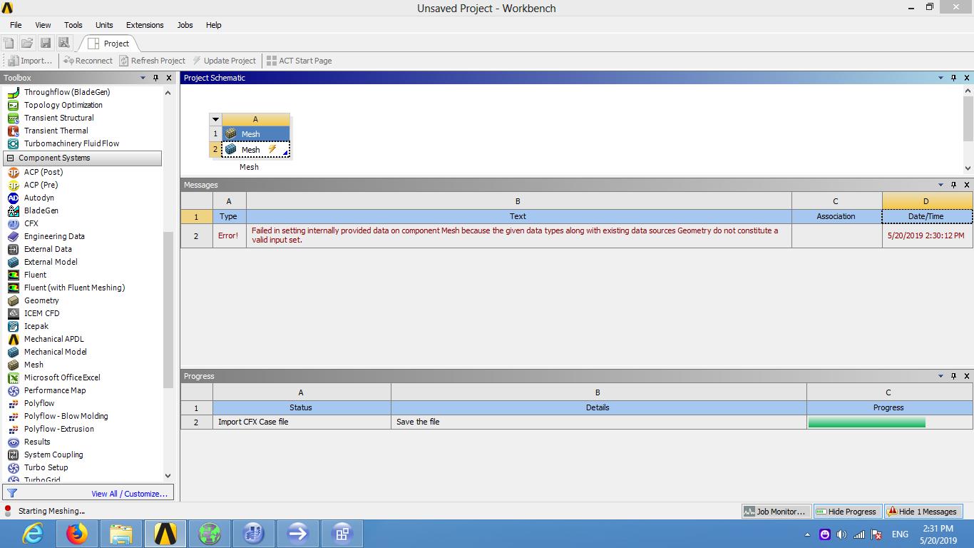 Mesh file of ansys 14.5 can’t be opened by ansys 19.1?