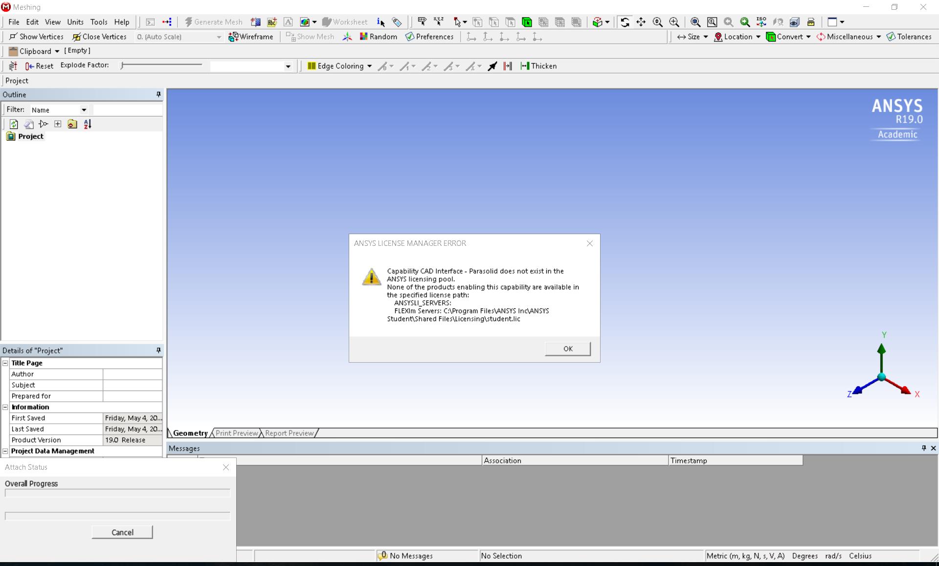 1-Plugin error: attached failed and 2-The required license is unavailable 1-Plugin error: attached failed and 2-The required license is unavailable