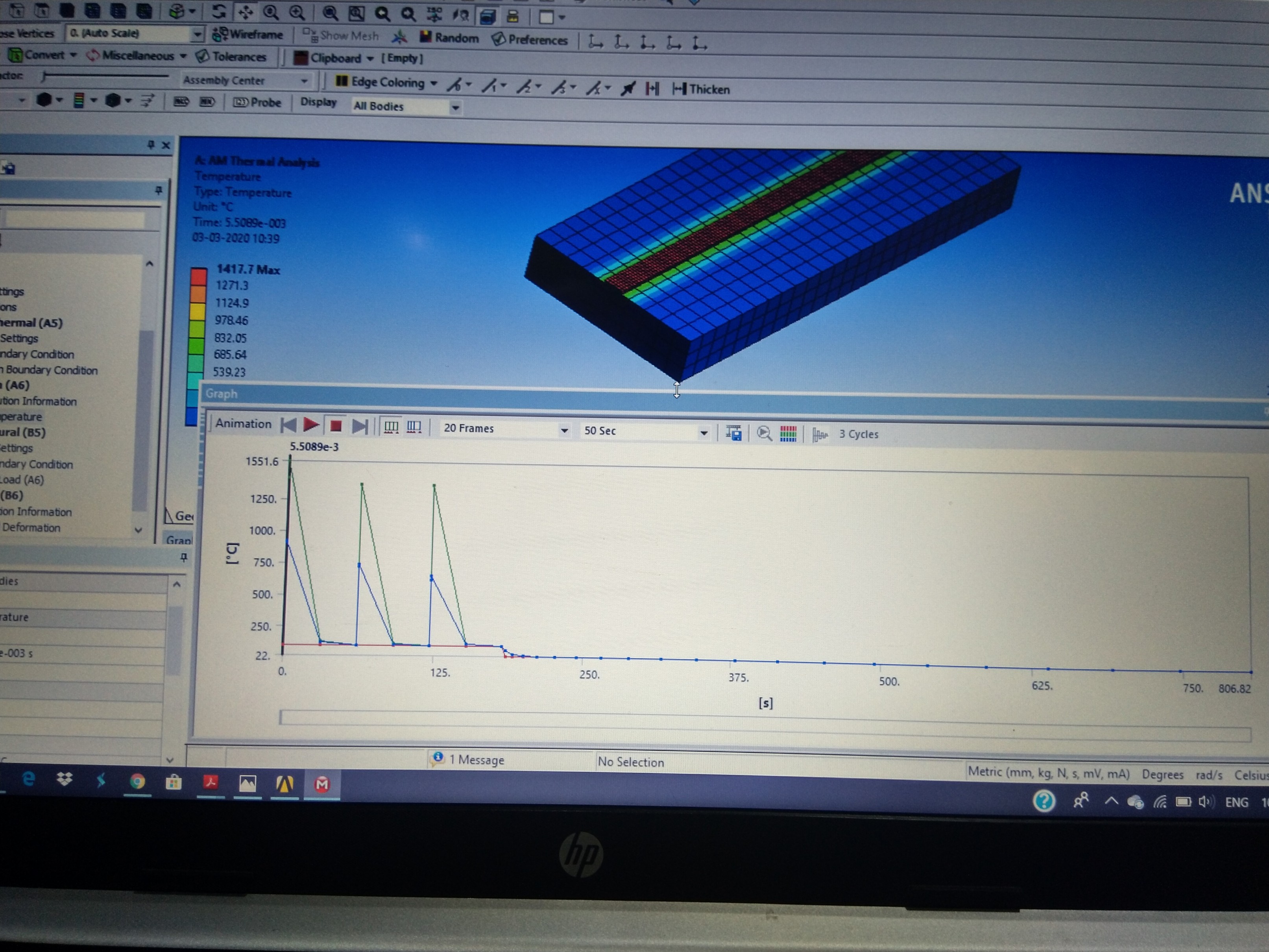 ADDITIVE MFG SIMULATION IN ANSYS 19