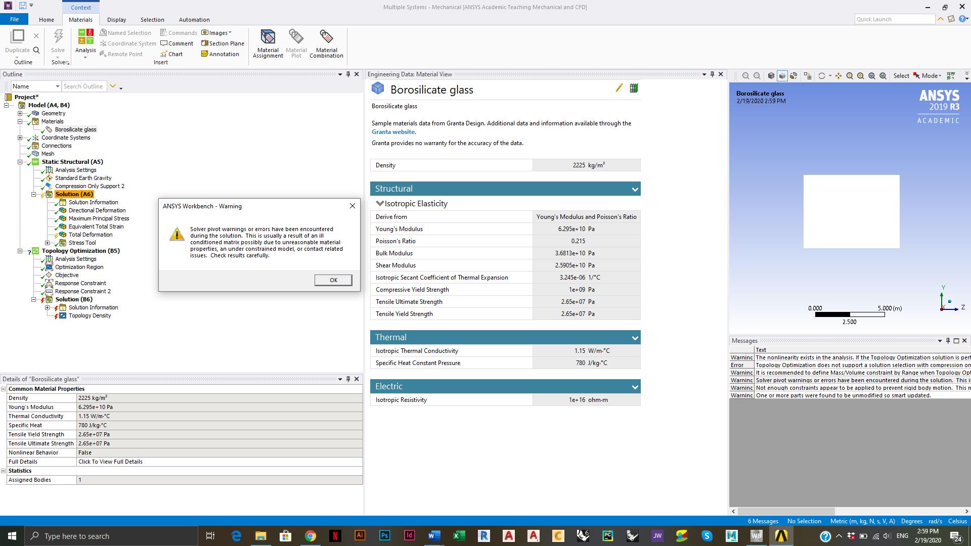 ANSYS Worbench Topology Optimization ANSYS Worbench Topology Optimization