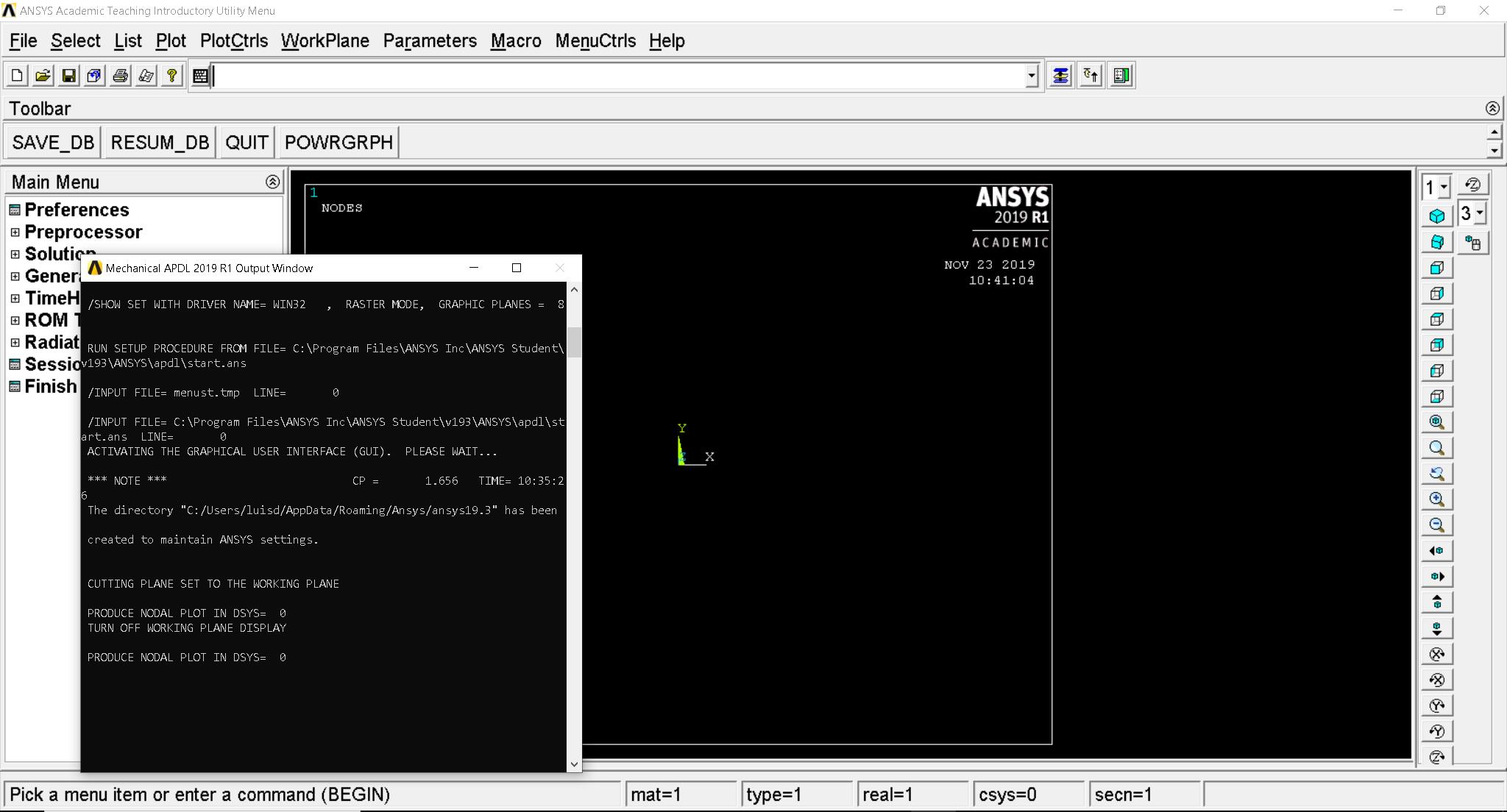 An Error Occurred While Starting The Solver Module On Ansys Academic