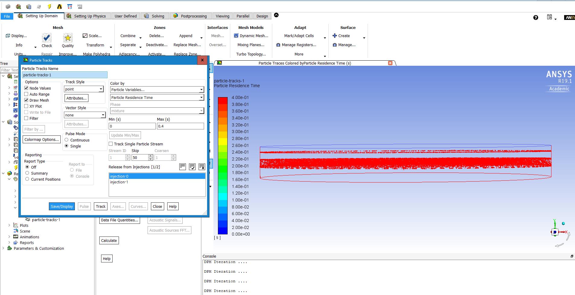 Ansys Fluent Transient Simulation
