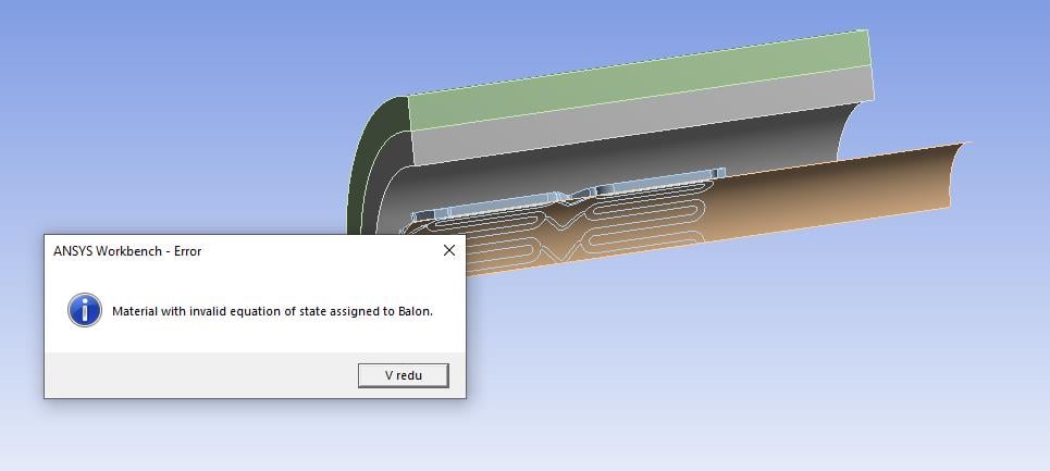 Explicit Dynamic Simulation Error 