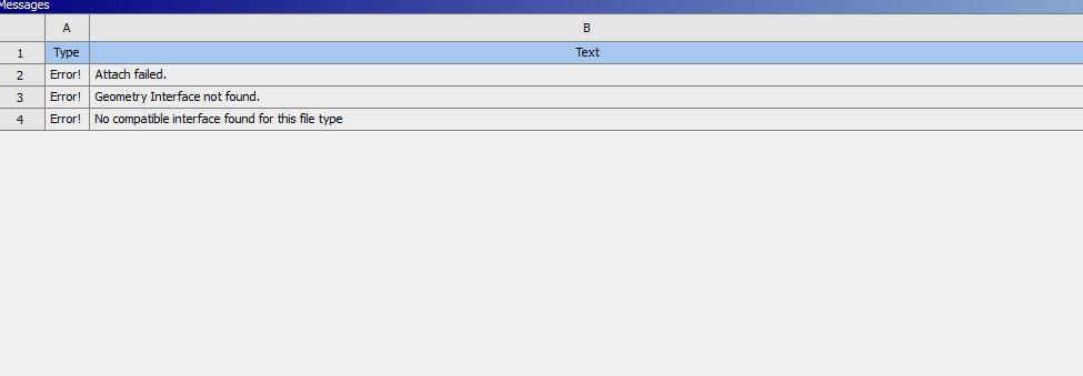 Unable to process CATIA-drawn aircraft in ANSYS