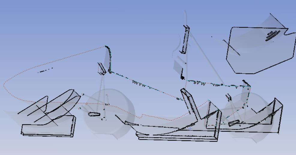 Bad orthogonal quality in a full fsae car