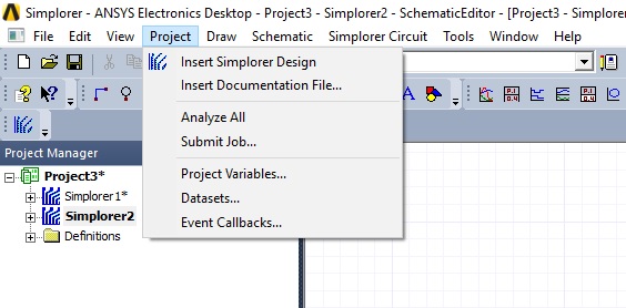 Project Drop Down List