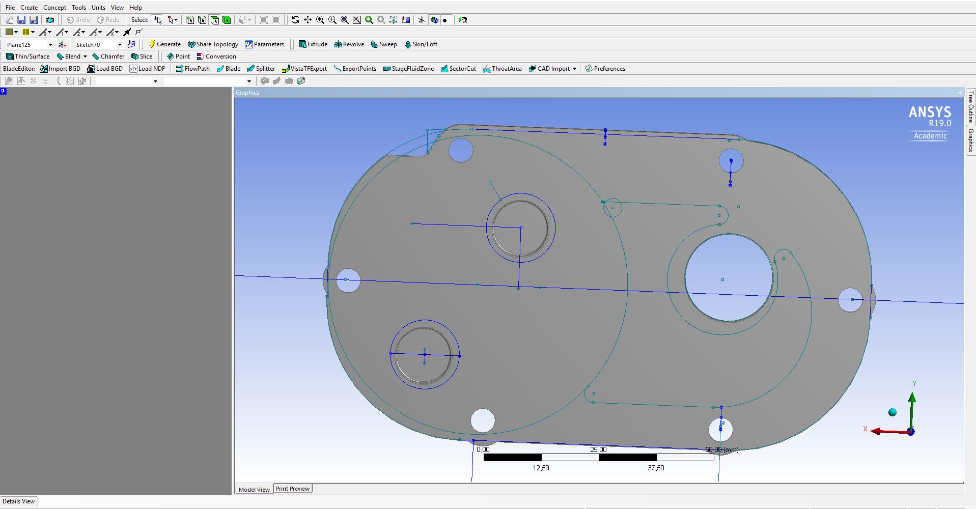 Hello, do you have an idea, how to change the set up of Ansys 19.0.