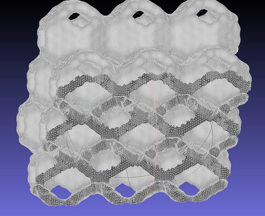Meshing A Stl Creating A Solid Mesh From Shell Mesh