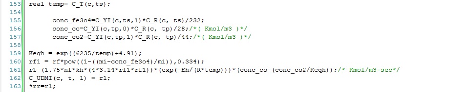 governing equation representation
