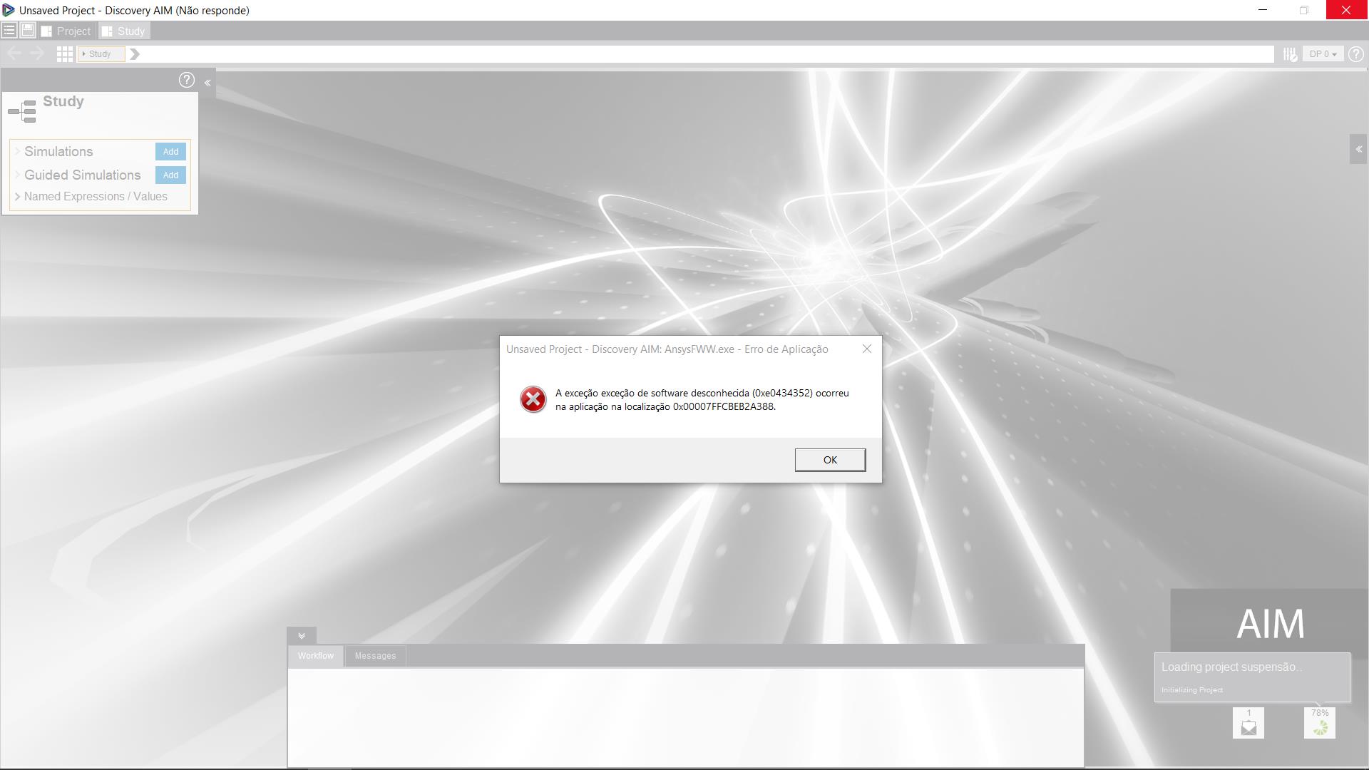 Error after validating the results