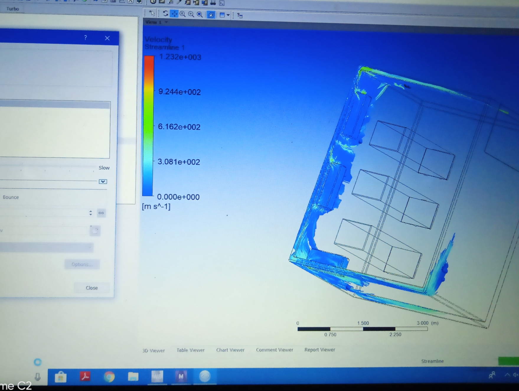 Data center CFD simulation