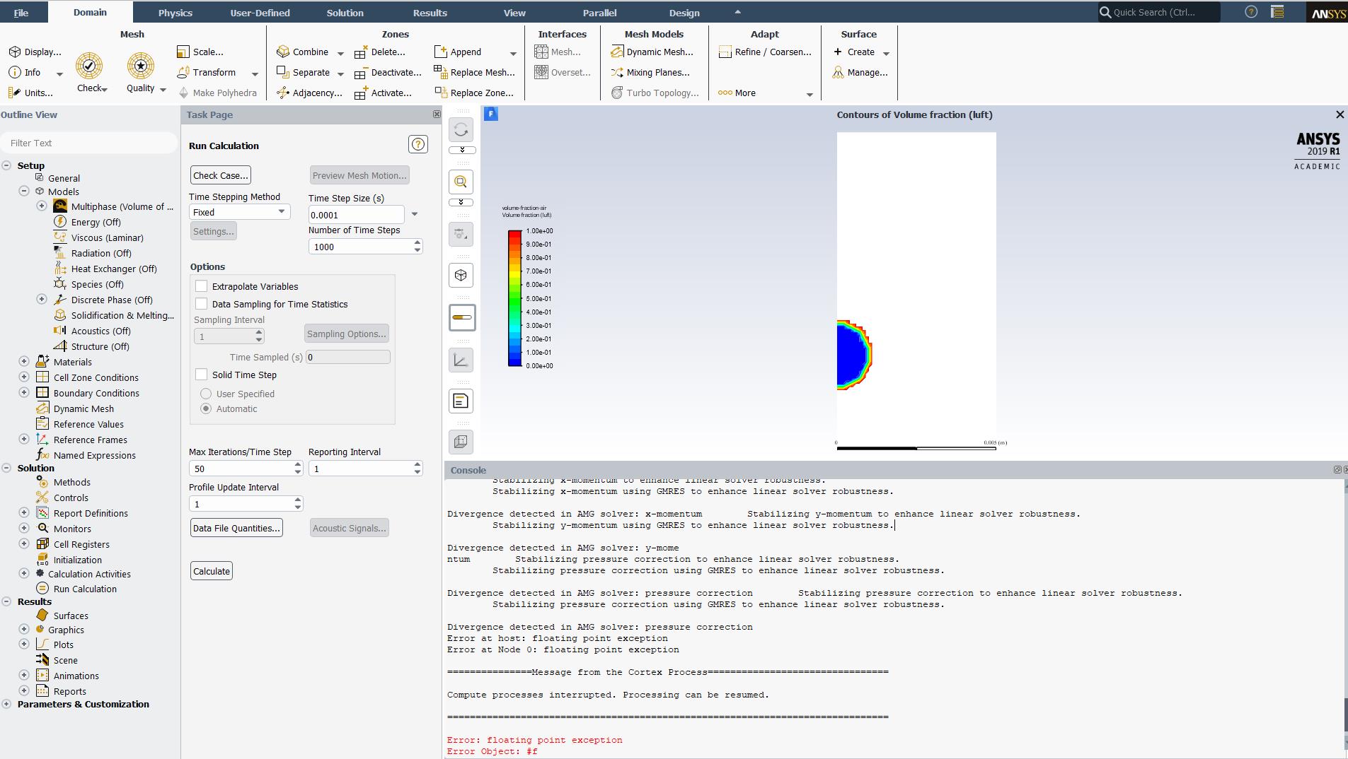 Floating Point Exception Error In Fluent Floating Point Exception Error In Fluent