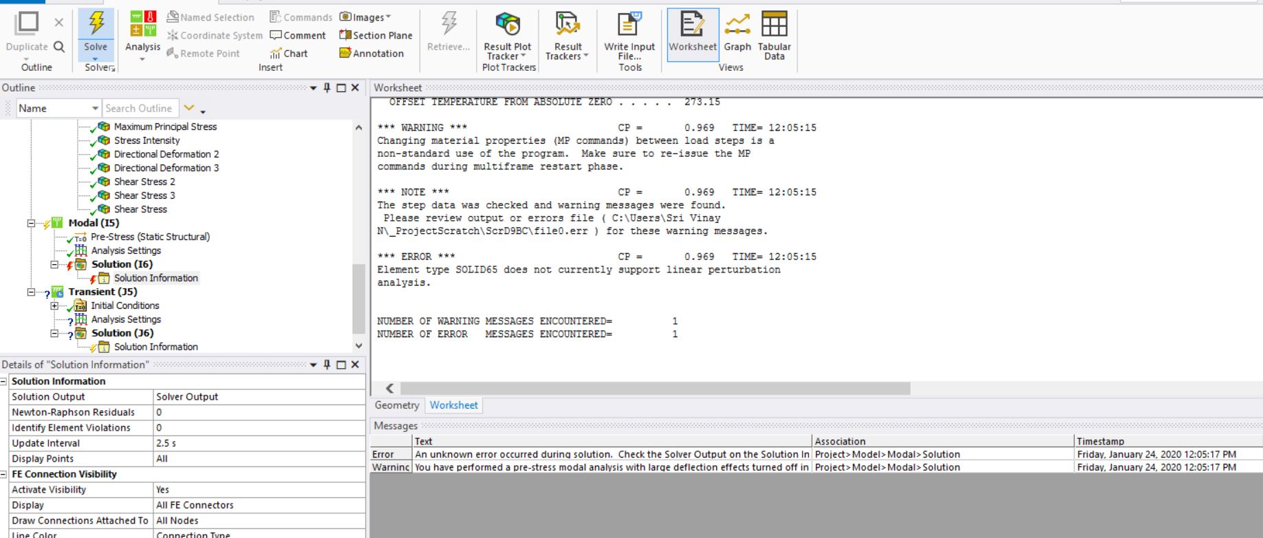 Changing elemrnt type in workbench