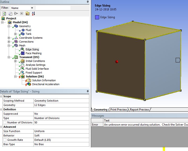 Run Time Error In System Coupling