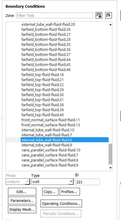How to reduce the list of surfaces on Boundary Conditions (Fluent)