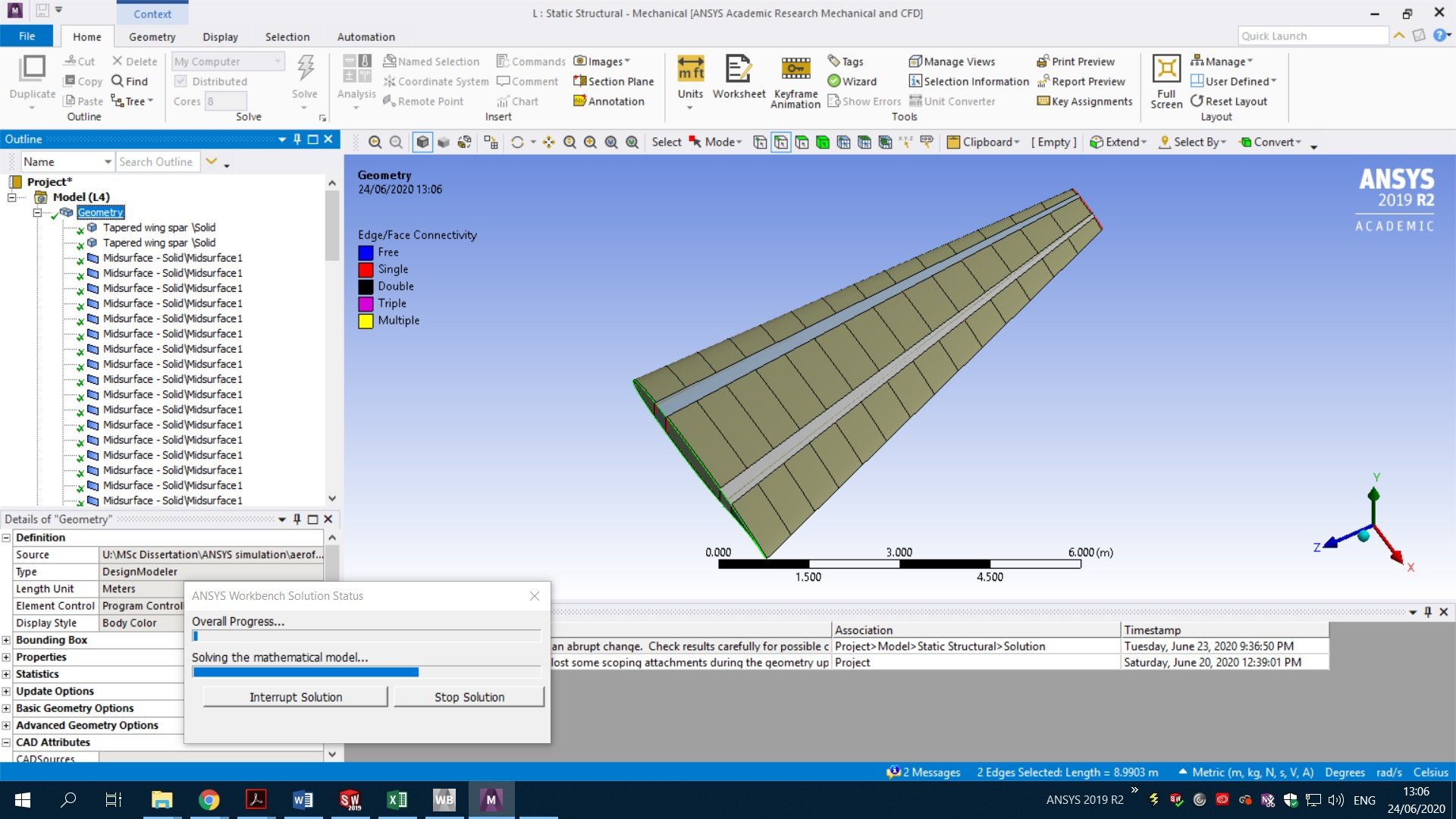 Ansys static Structural Analysis Examples Loint