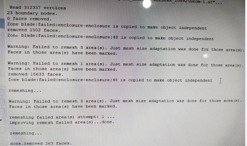 SIGSEGV(segmentation violation ) Fluent Meshing