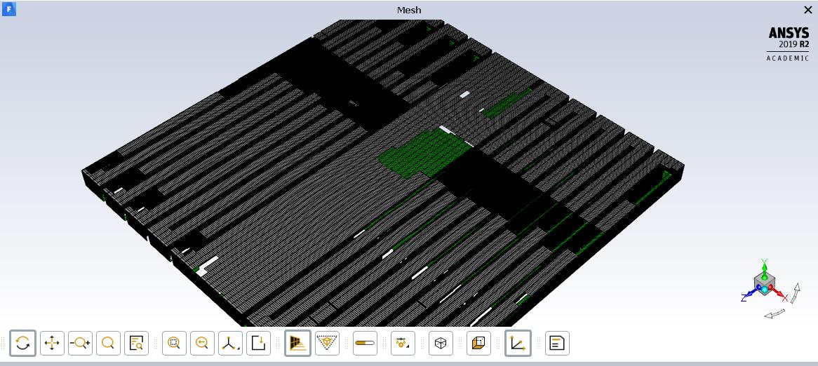 Pem Fuel Cell Icem Mesh Generation For Fluent Simulation