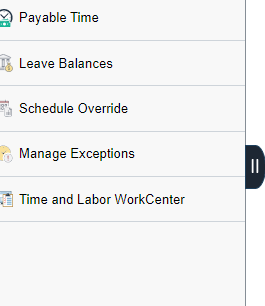 Navigation Collection Left Hand Panel Disappears — oracle-mosc