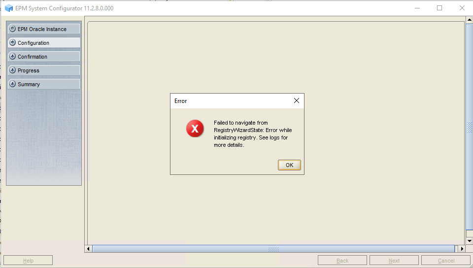 Hfm 1128 Configuration Error On A Distributed Environment — Oracle Mosc 9265
