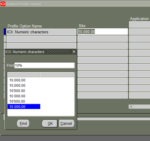 How to change Currency Display format for just one currency — oracle-mosc