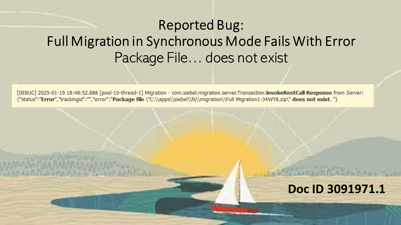 Full Migration in Synchronous Mode Fails With Error "Package File Does Not Exist" — oracle-mosc