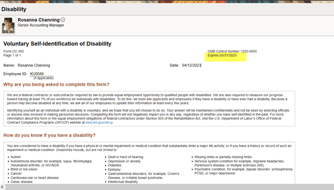Disability Self-Identification Form - Expiring 5/31/2023 — oracle-mosc