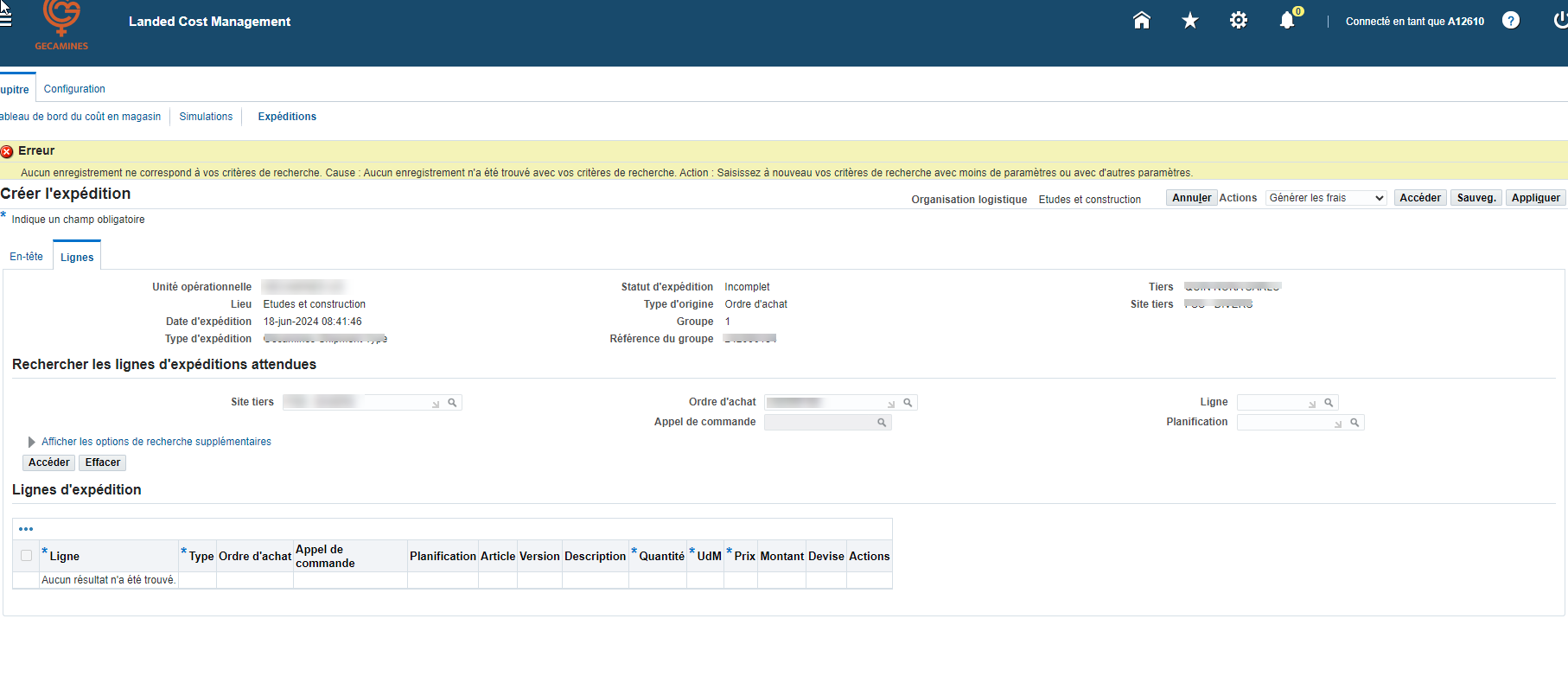 Oracle Purchasing Oracle Landed Cost Oracle Inventory — Oracle Mosc