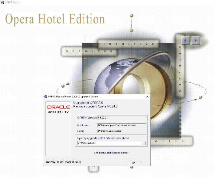Cannot Upgrade Opera 5 6 24 0 Patch Set Although Meet The Requirements — Oracle Mosc