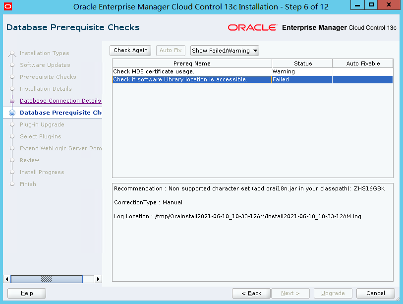 Non Supported Character Set Add Orai18n Jar In Your Classpath Zhs16gbk — Oracle Mosc