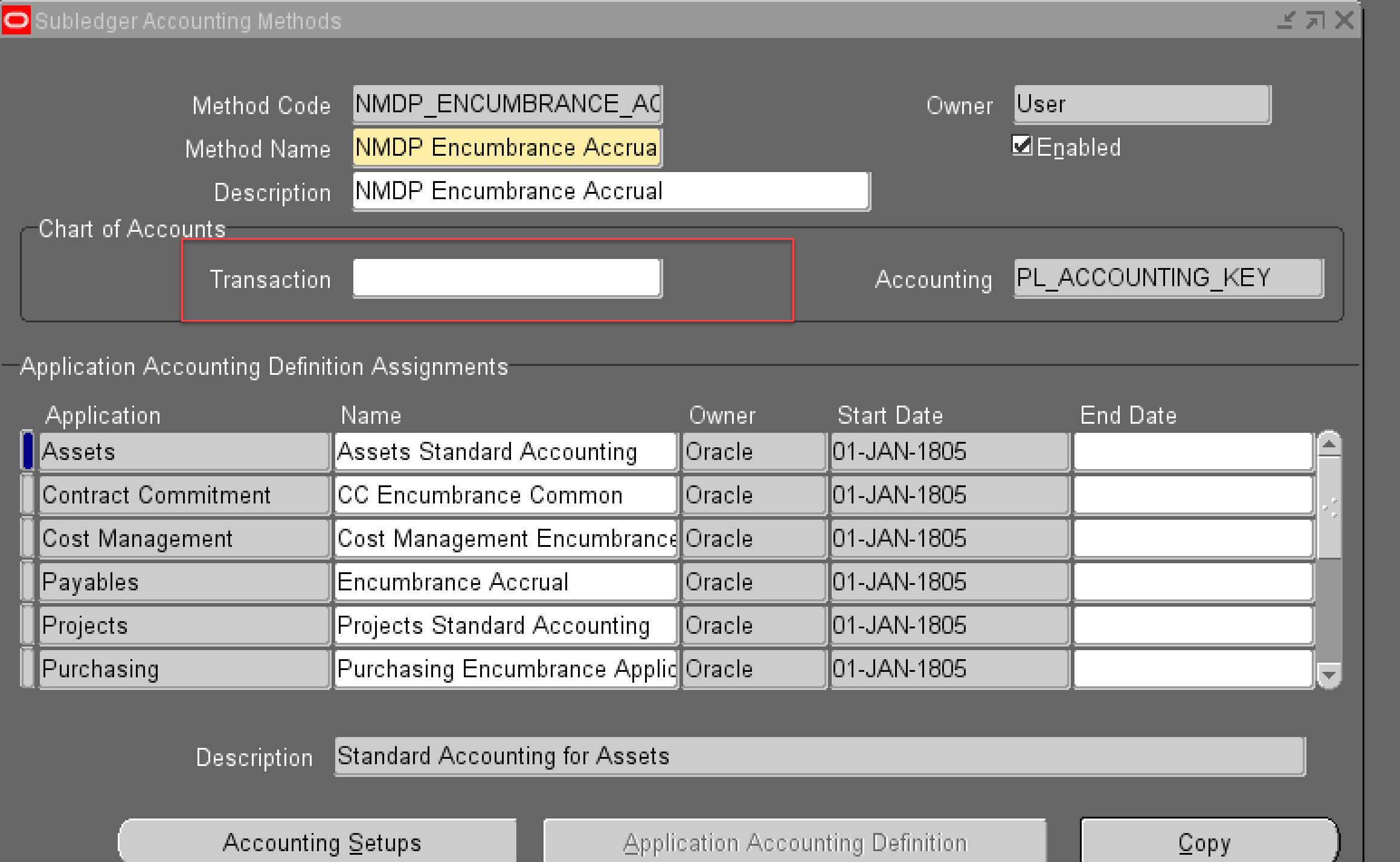 Subledger Accounting Methods_Changing Chart of Accounts Transactions ...