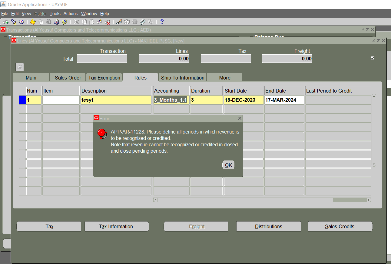 APP-AR-11228-Please define all periods in which revenue is to be ...