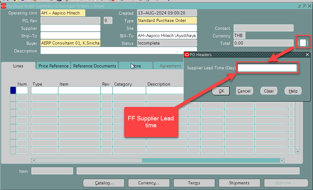 How to add FF data in PO Form to Show in Approval notification Summary ...