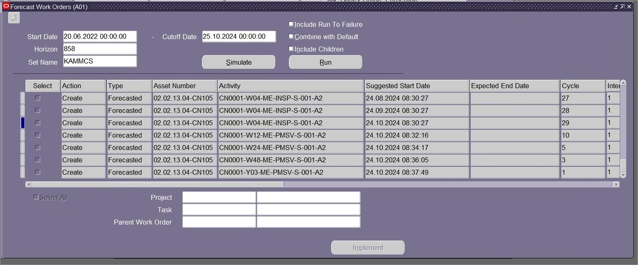 Supression Doesnt Work For Calendar Based Pms — Oracle Mosc