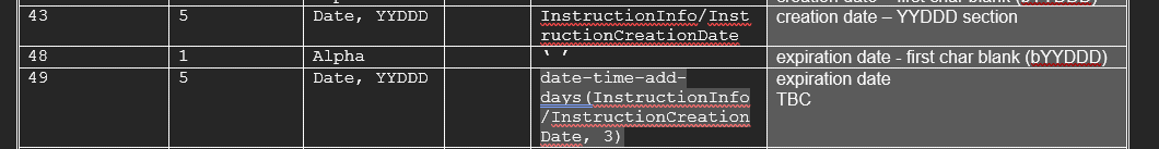 How to add X days to a date in ETEXT template — oracle-mosc