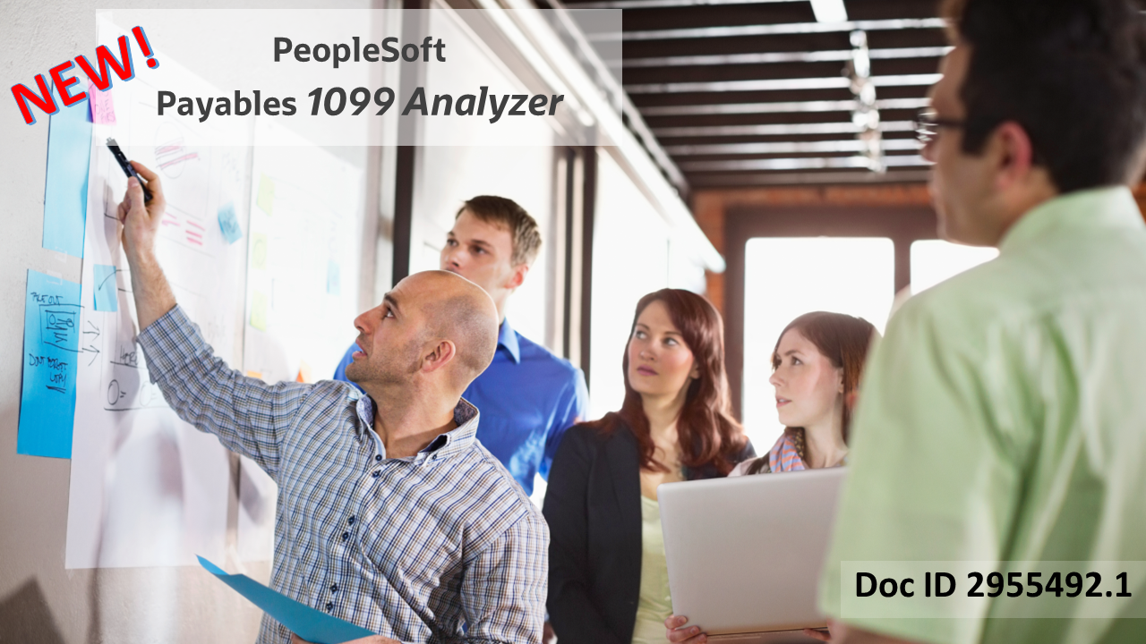 Now Available! PeopleSoft Enterprise Payables 1099 Analyzer — oracle-mosc
