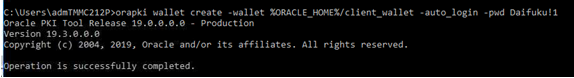 Invalid Padding String Or Incorrect Password At Orapki Execution 4574