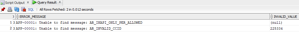 Api Script Required For Ar Invoice R12 Ebs — Oracle Mosc 2635