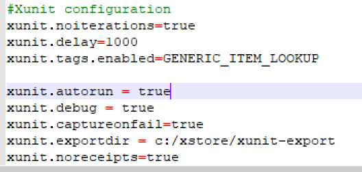XUnit system.configuration — oracle-mosc