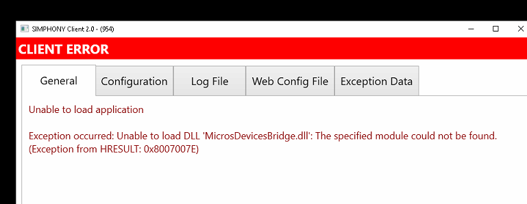 Have This Message In Tablet Oracle Unable To Load Microsdevicebridge