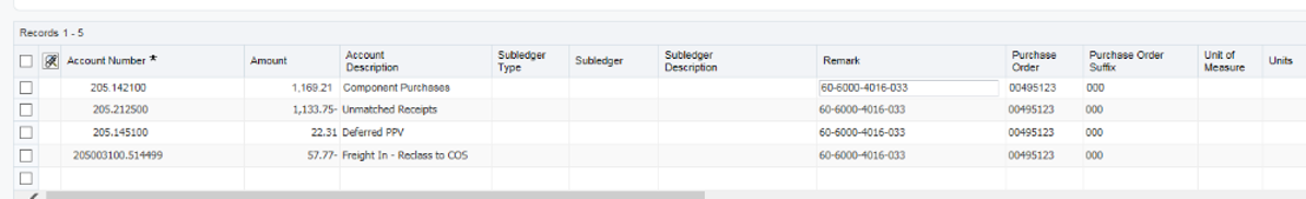 Receipt reversal journal entries incorrect — oracle-mosc