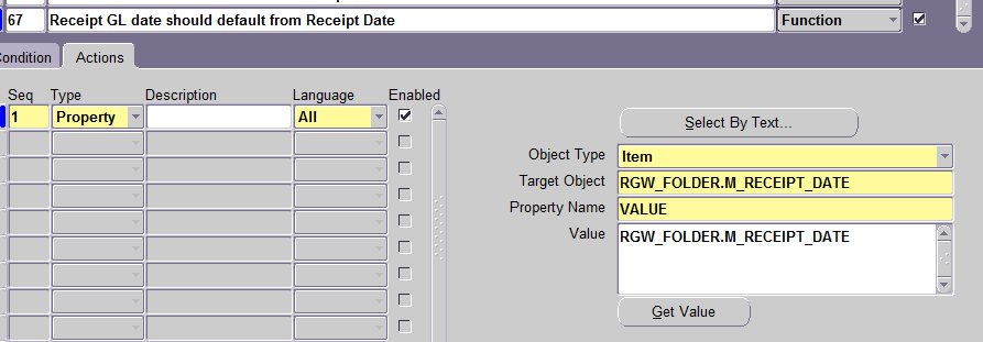 How To Default Receipt Gl Date And Maturity Date From Receipt Date — Oracle Mosc