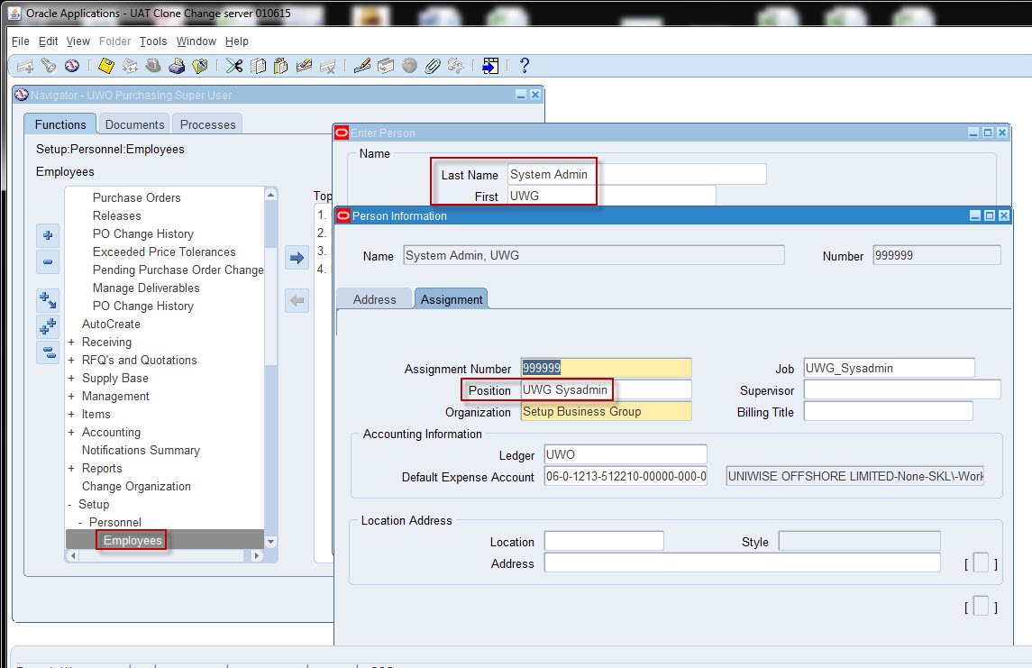 PO history status reserve — oracle-mosc