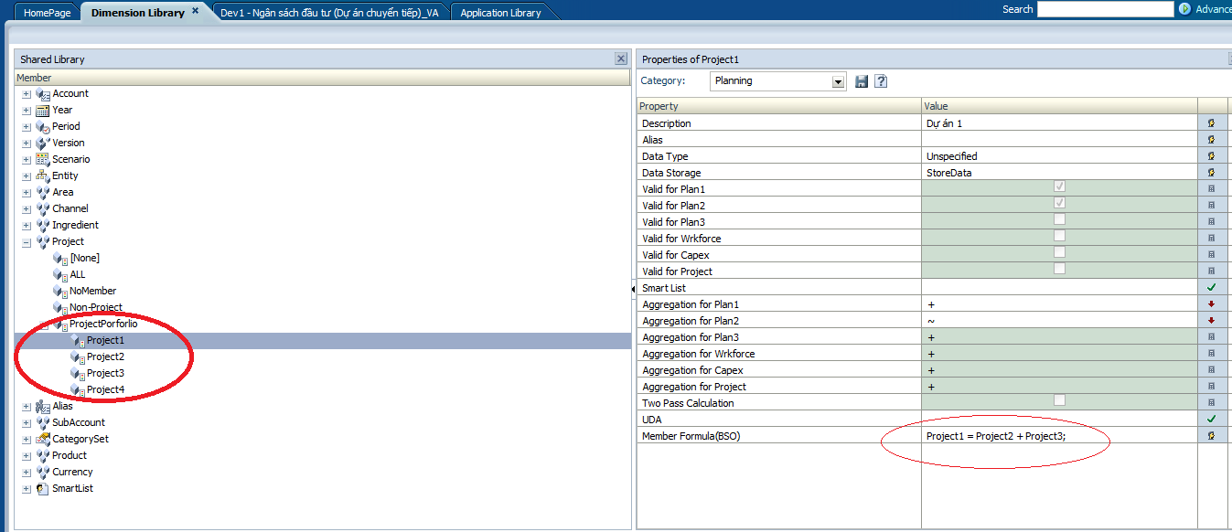 How does the "Member Formula" work in Hyperion Planning? — oracle-mosc