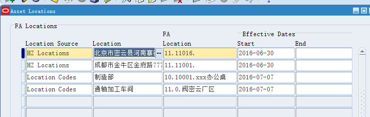 why EAM asset location cannot be synchronized to correspondent FA asset ...