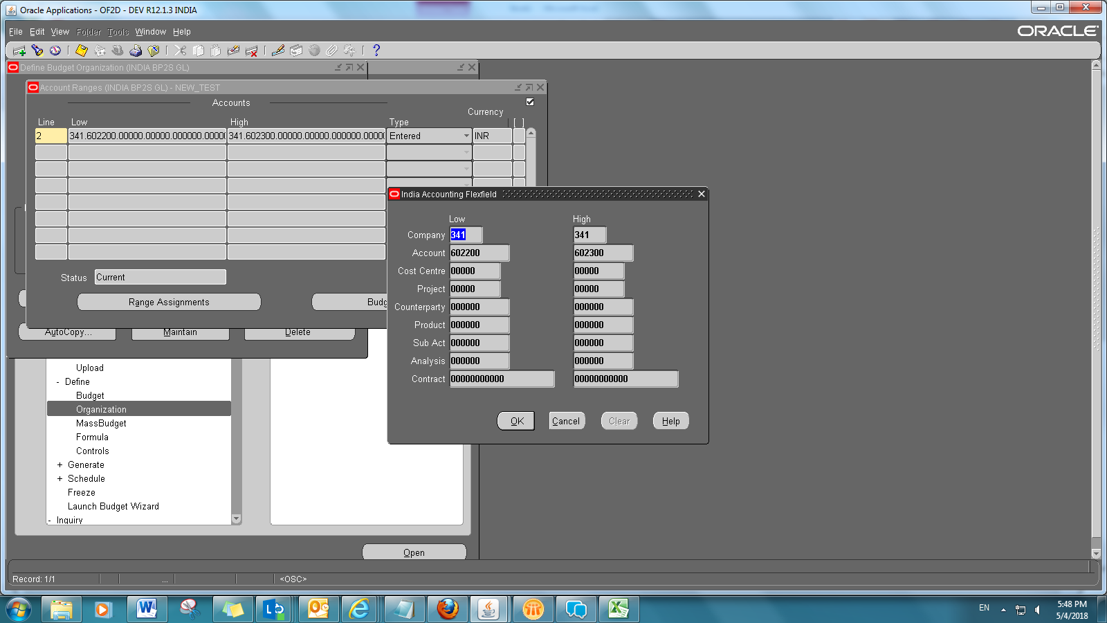 Funds Reservation Failure — oracle-mosc