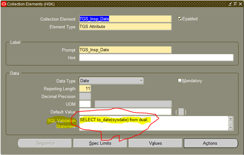 How To Use Sql Validation Statement In Collection Element Is There Any 5900