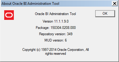 [nQSError: 15048] in OBIEE-EBS Integration Repository — oracle-mosc